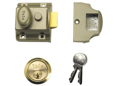 Yale Locks 630723101322 723 Deadlatch 40mm Backset ENB Finish Box ...