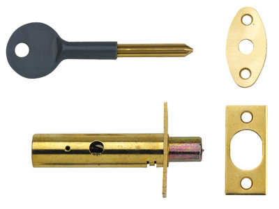 Yale Locks 720444045025 PM444 Door Security Bolt Brass Finish Visi of 1 ...