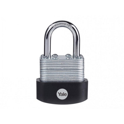 Yale Locks High Security Laminated Steel Padlock Multi Colour (40mm)