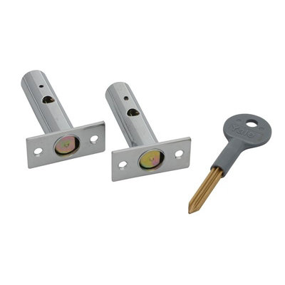 Yale Locks Pm444 Door Security Bolt Multi Colour (Polished Chrome ...