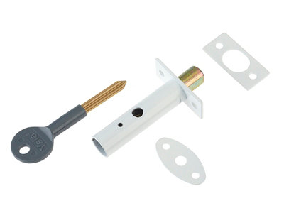 Yale Locks PM444 Door Security Bolt White Finish Visi of 1