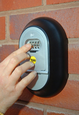Yale Outdoor Combination Key Safe Box