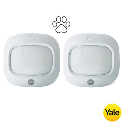 Yale Pet Friendly Motion Detector 2 Pack Wireless PIR Sensor for Sync ...
