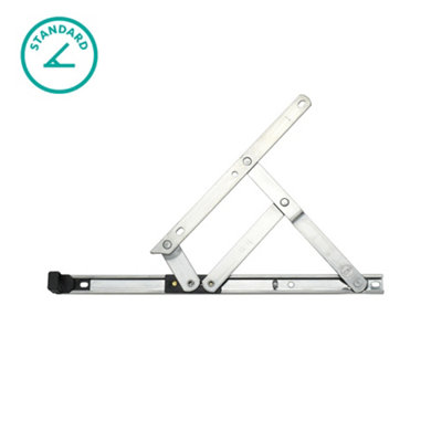 Yale Window Friction Hinge 24 Inch (Top-Hung) - Sold in Pairs | DIY at B&Q