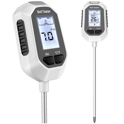Yamron 4-in-1 Soil Moisture Meter Digital Plant Temperature / / PH ...