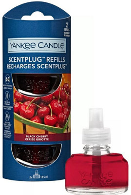 Yankee Candle Scent Plug Twin Refill Black Cherry 2 Pack