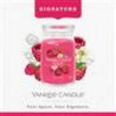 Buy Yankee Candle Signature Large Jar Red Raspberry | DIY at B&Q