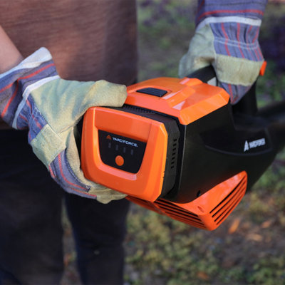 Yard Force 40V Cordless Leaf Blower 230km/h Air Speed with Lithium Ion ...