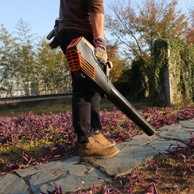 Yard Force 40V Cordless Leaf Blower 230km/h Air Speed with Lithium Ion ...