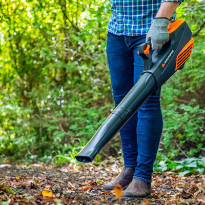 Yard Force 40V Cordless Leaf Blower 230km/h Air Speed with Lithium Ion ...