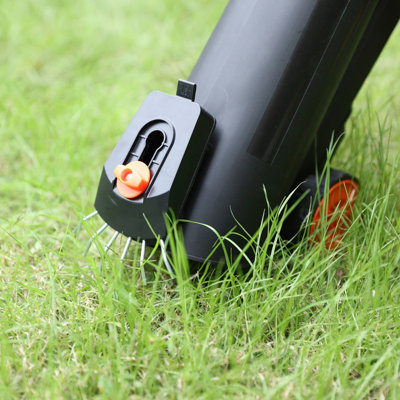 Yard Force LB C20C 40V (2x20V) Cordless Blower & Vacuum with large 45L collection bag and 15:1 ...