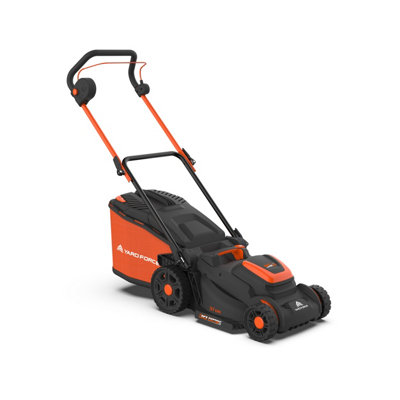 Yard Force LM C34B 40V 2.5Ah 2x20V Cordless Lawnmower with 34cm cutting width 35L grass