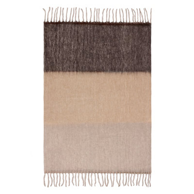 Yard Rawton Ombre Herringbone Tasselled Throw