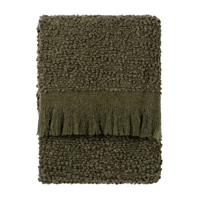Yard Ulsmere Boucle Fringed Throw