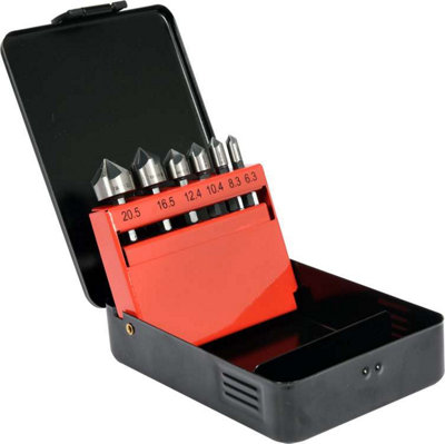 Yato countersink drill bits for metal, hex chuck, deburring drills (YT ...