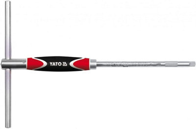 Yato T handle socket adaptor with rotary grip 3/8"