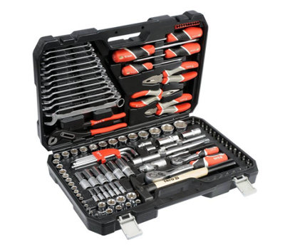 Yato yt-38901 -Socket Set 1/4, 1/2 122pcs