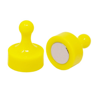 Yellow Jumbo Skittle Magnets for Fridge, Office, Whiteboard ...