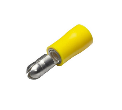 Yellow Male Bullet 5.0mm (100)