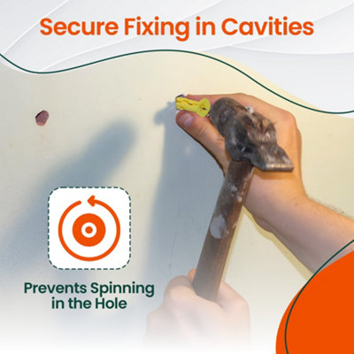 Yellow Screw Wall Expansion Fixing Rawl Plugs for Brick Stone Concrete ...