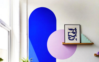 YesColours Electric Blue paint sample (matt, 60ml)