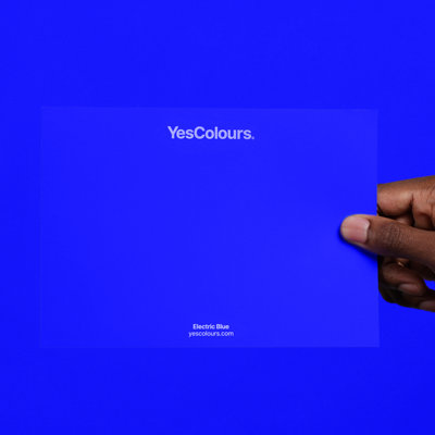 YesColours Electric Blue paint swatch, perfect colour match | DIY at B&Q