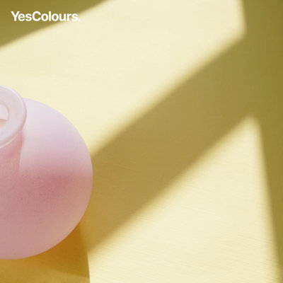 YesColours Fresh Yellow matt emulsion paint, 4 Litres
