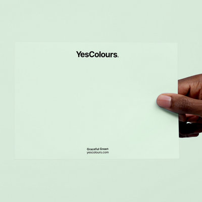 YesColours Graceful Green paint swatch, perfect colour match | DIY at B&Q