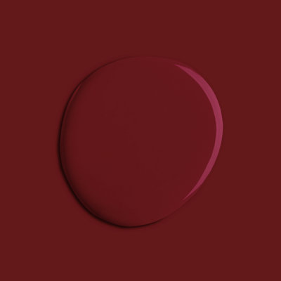 YesColours Iconic Red matt emulsion paint, 3 Litres