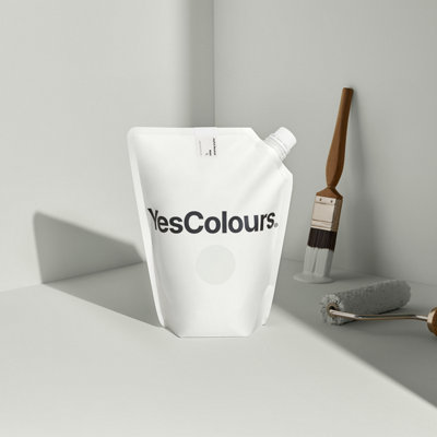 YesColours Joyful Neutral matt emulsion paint, 1 Litre, Premium, Low ...