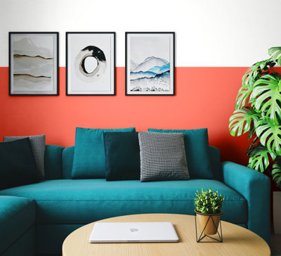 YesColours Joyful Orange paint swatch, perfect colour match