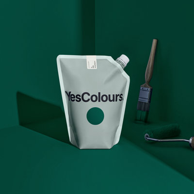 YesColours Loving Green matt emulsion paint, 3 Litres