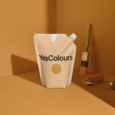 YesColours Loving Yellow matt emulsion paint, 5 Litres