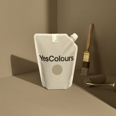 YesColours Secluded Neutral matt emulsion paint, 1 Litre