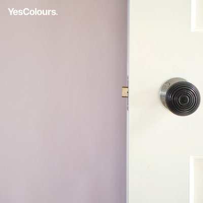 YesColours Serene Pink paint swatch, perfect colour match