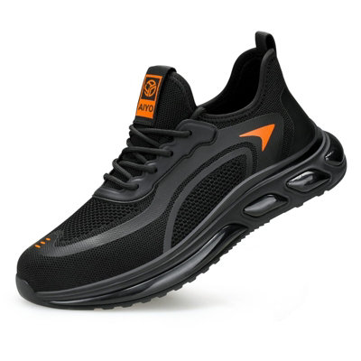 Yibo AY612 Mens Womens Safety Trainers Safety Shoes Work Trainers ...