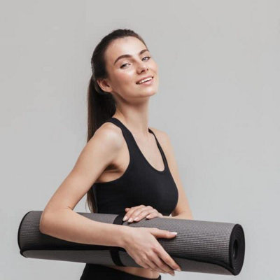 Yoga Mat Non-Slip Super Soft Eco Friendly Ideal for Yoga, Pilates ...