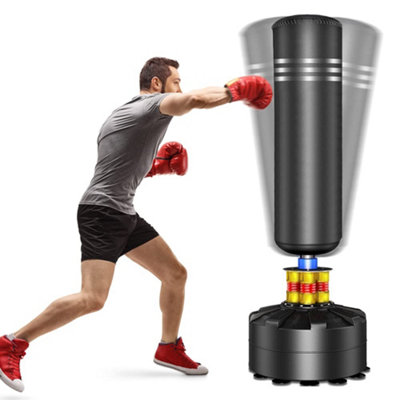 Yohood 69" Free Standing Boxing Target Punch Bag Heavy Duty Kick ...