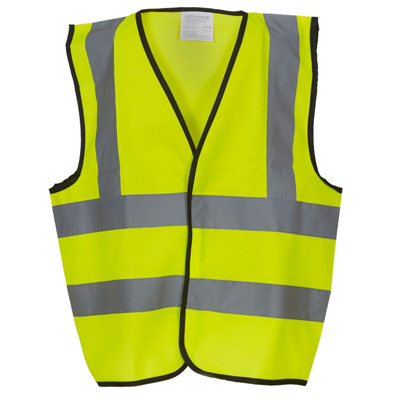 Yoko Childrens/Kids Hi-Vis Waistcoat
