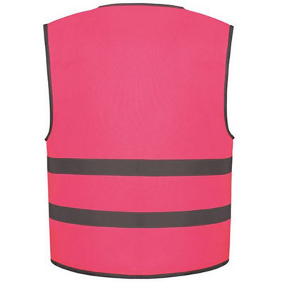 Yoko Hi-Vis Childrens/Kids Reflective Border Waistcoat