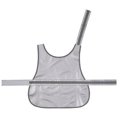 Yoko Hi-Vis Dogs Vest Silver (L)