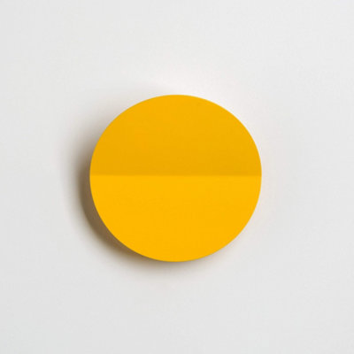 Yolk yellow diffuser wall light