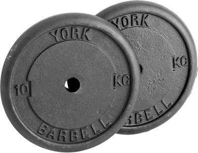 York Fitness Cast Iron Plates Weight Plates - Adjustable Dumbbell ...