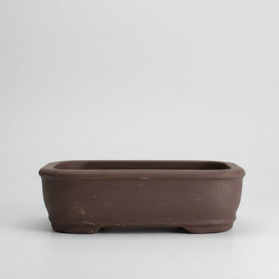 Yorkshire Bonsai Unglazed Bonsai Pot Rectangle 26cm x 20cm x 7cm YB1126