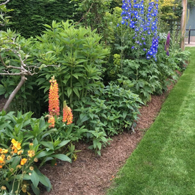 YouGarden 2 x 100L Strulch Mulch Straw Mulch in 9kg Bags, Natural Straw ...