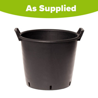 YouGarden Heavy Duty 50 Litre Plant Pot, 50cm Diameter - Plastic ...