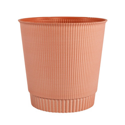 YouGarden Kofi Antique Southern Clay Pot Cover, 25cm, Plastic ...