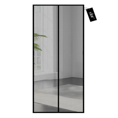 Yrh Magnetic Fly Screen Door,Fiberglass Enhanced Mesh,Powerful Magnets ...