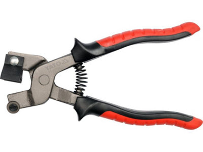 YT-37160, heavy duty hand tile cutter pliers 200mm, soft grip handles