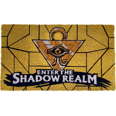 Yu-Gi-Oh Enter The Shadow Realm Door Mat Brown/Black (One Size) | DIY ...